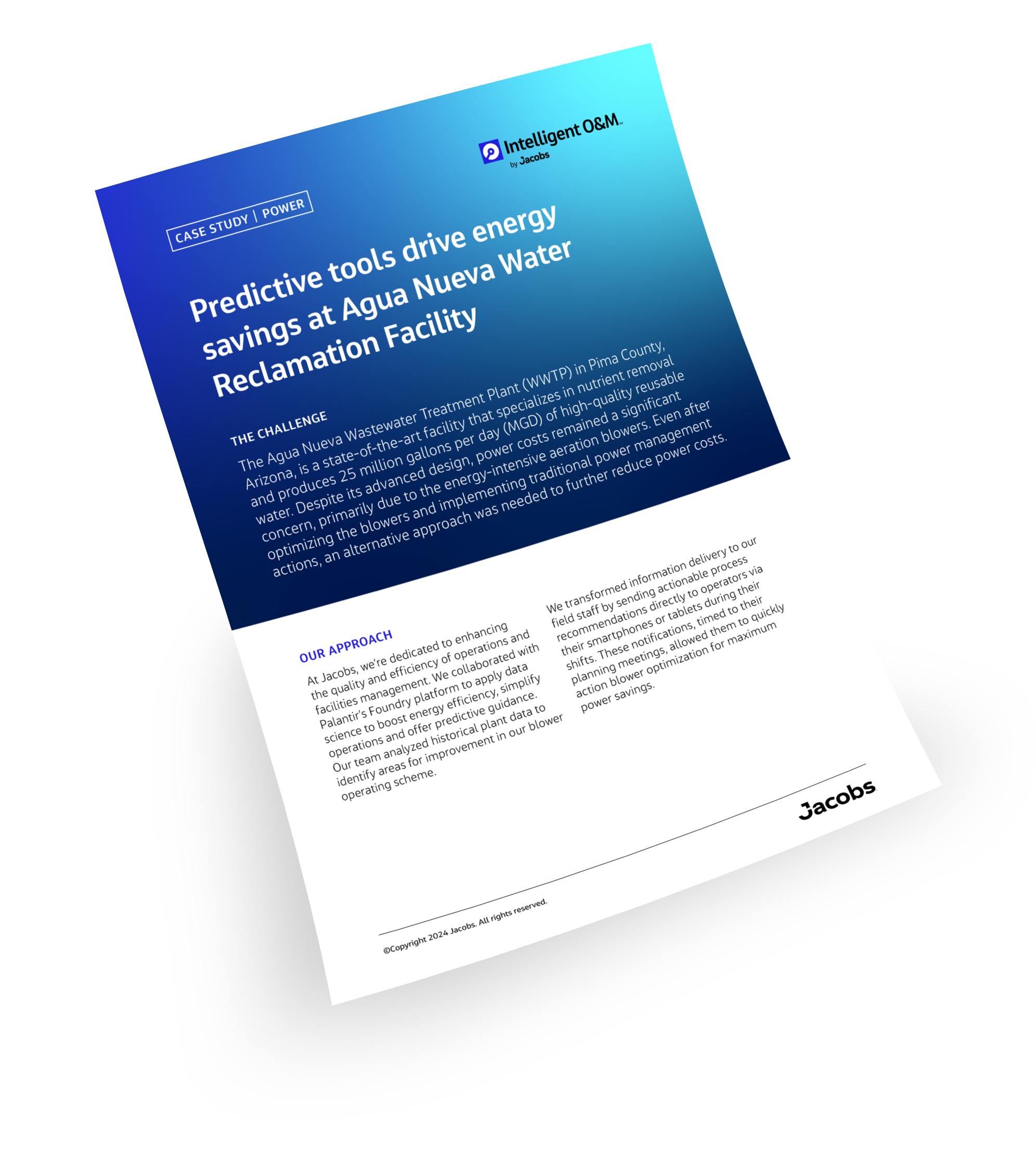 Predictive tools drive energy savings at Agua Nueva Water Reclamation ...