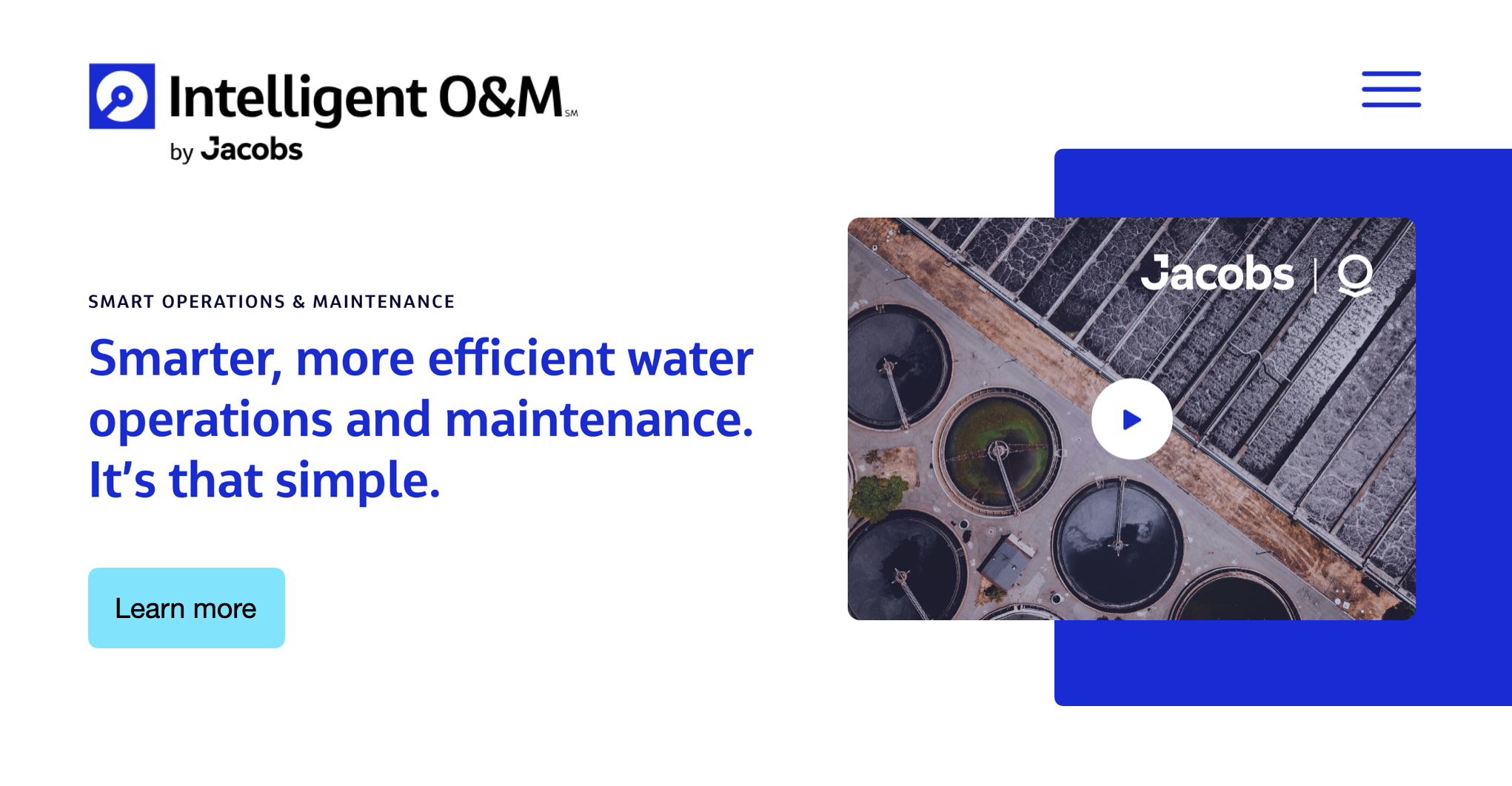 Homepage - Intelligent O&M - Jacobs