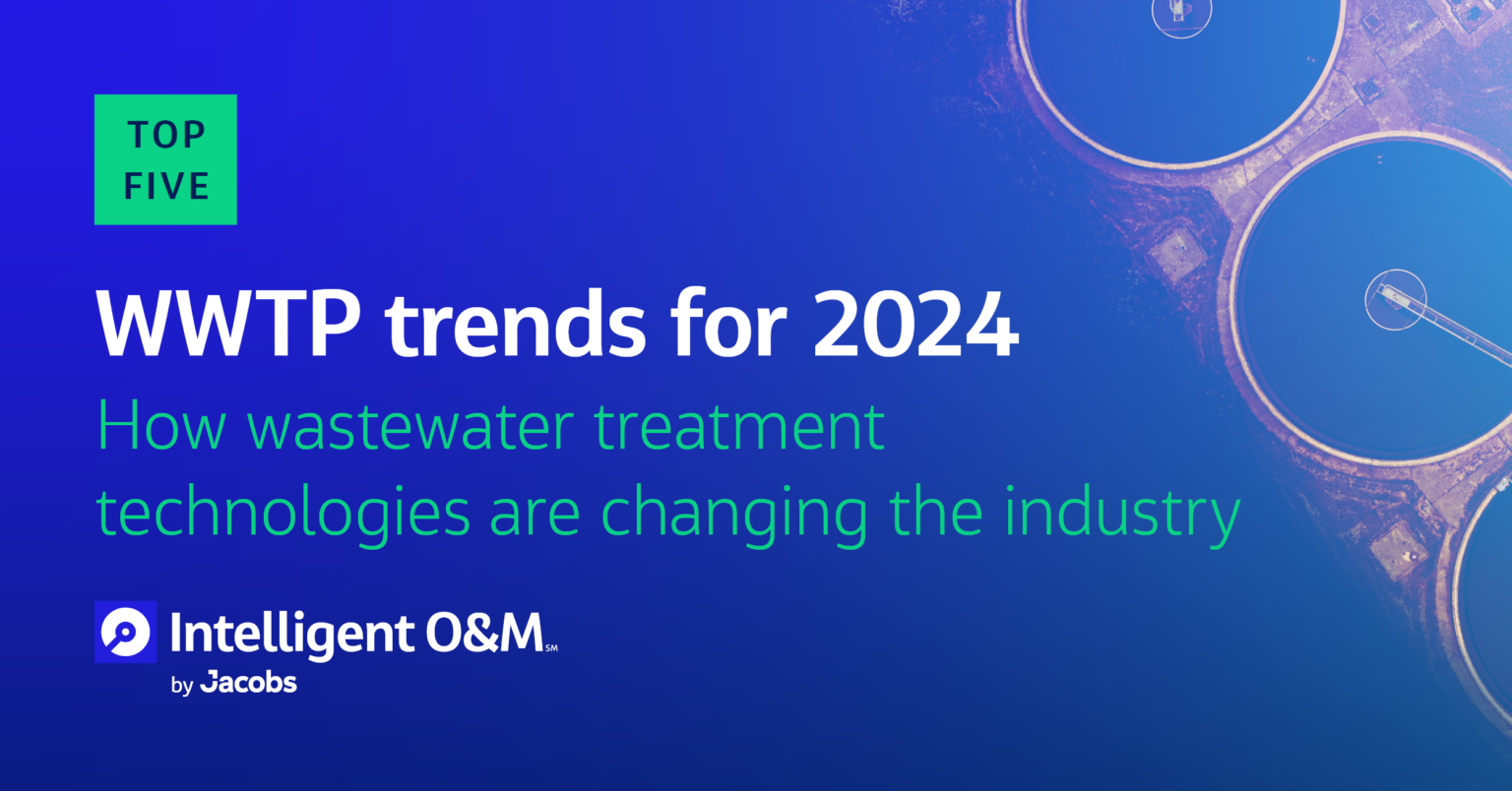 Top Water & Wastewater Technology Trends in 2024 - Intelligent O&M - Jacobs